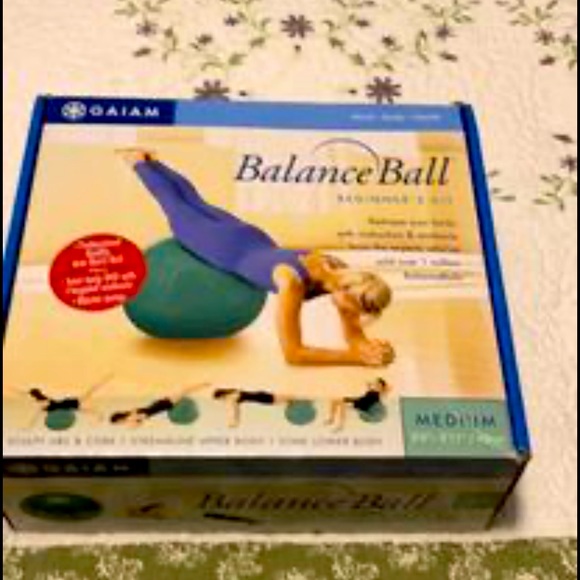 GAIAM | Other | New Gaiam Balance Ball Kit | Poshmark